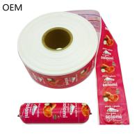 China OEM Custom Printed Plastic Sausage Casings 40-80um Food Grade Nylon PVDC for Meat Sausage for sale