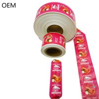 China Texture 5 Layers Co-extrusion Synthetic Sausage Casing with Polyamide Material for sale