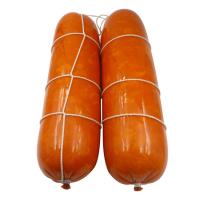 China Custom Flexography Printed Plastic Ham Sausage Casings 40um-80um for Smoked Sausages for sale