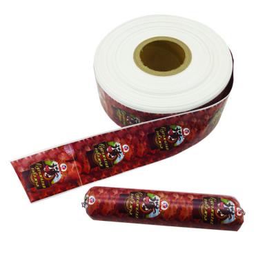 China Colourful Printed Plastic Ham Casings for Sausages 40um to 80um Thickness for sale