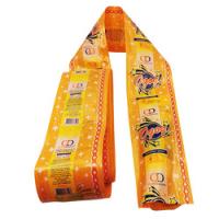 China Colourful Printed Plastic Ham Casings for Sausages 40um to 80um Thickness for sale