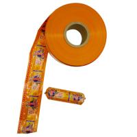 China Polyamide Sausage Casing 75mm Width Custom Logo Flexography Printing Sausage Casing for sale