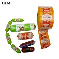 China Co-Extruded 5 Layers Custom Flexography Printing Polyamide Sausage Casing For Sausages for sale