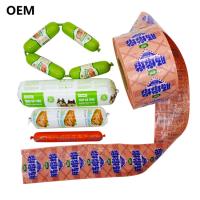 China Co-Extruded 5 Layers Custom Flexography Printing Polyamide Sausage Casing For Sausages for sale