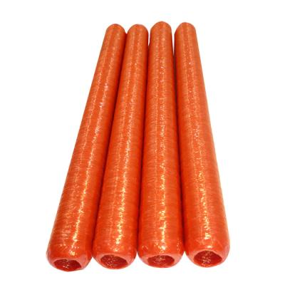 China Food Grade Cellulose Sausage Casing 84 Feet Per Stick for Hot Dogs and Smoked Sausages with ISO FDA HALAL Certification for sale