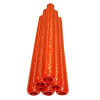 China Colored Cellulose Sausage Casings 14-36mm with Flexography Printing - 55-125ft Lengths, FDA & ISO Certified for sale
