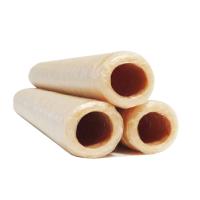 China 15mm to 34mm Food Grade HALAL Certified Collagen Sausage Casings for Smoked Sausages and Hot Dogs for sale