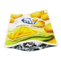 China Custom Printed Biscuit Packaging Bags with Zipper Lock - 45-100um Thickness, 10-Color Flexographic Printing, FDA & ISO Certified for sale