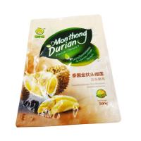 China Custom Waterproof Biodegradable Plastic Foil Bag with Zipper Standing Design - 45-100μm Thickness, -40°C Freeze Resistance for sale