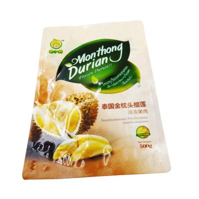 China Custom Waterproof Biodegradable Plastic Foil Bag with Zipper Standing Design - 45-100μm Thickness, -40°C Freeze Resistance for sale