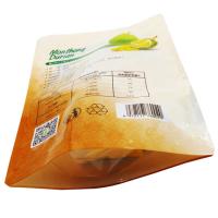 China Custom Waterproof Biodegradable Plastic Foil Bag with Zipper Standing Design - 45-100μm Thickness, -40°C Freeze Resistance for sale