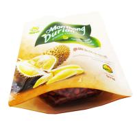 China Custom Waterproof Biodegradable Plastic Foil Bag with Zipper Standing Design - 45-100μm Thickness, -40°C Freeze Resistance for sale