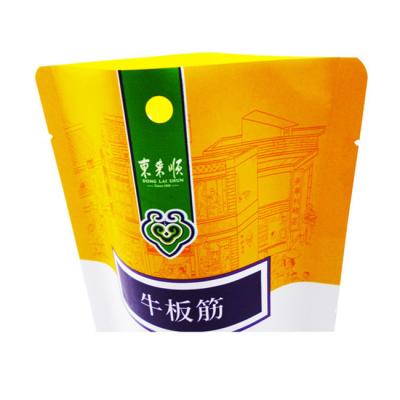 China Custom Transparent Food Packaging Bags 45-100μm Thickness with Logo Printing for Meat & Seafood for sale