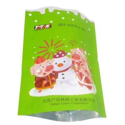 China Wholesale Custom Digital Printing Logo Snack Moisture Proof Zipper Bag 80C 90C Heat Seal for sale