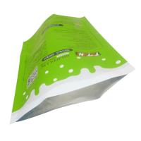 China Wholesale Custom Digital Printing Logo Snack Moisture Proof Zipper Bag 80C 90C Heat Seal for sale