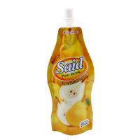 China Custom Stand Up Pouches with Plastic Spout for Juice Liquid Food 100um Thickness for sale