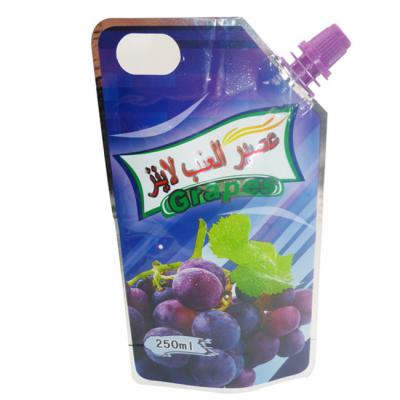 China Custom Reusable Self Standing Liquid Packaging Bag 45um to 100um Thickness for sale