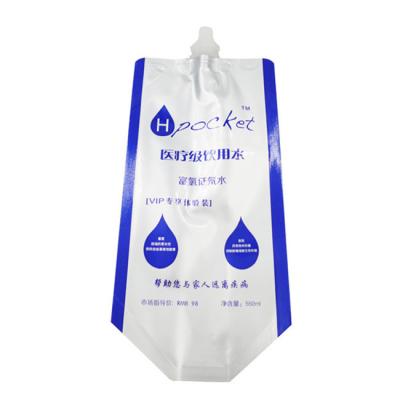 China Milk Liquid Food Packaging Bag OEM Wholesale Independent Suction Pouch 45um to 100um for sale
