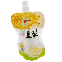 China OEM logo printing Self-supporting spray pocket jelly snack bag for sale