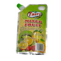 China Food Grade Stand-up Spout Pouches with Nozzle for Liquid 45um to 100um Custom Size for sale