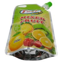 China Food Grade Stand-up Spout Pouches with Nozzle for Liquid 45um to 100um Custom Size for sale