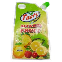 China Food Grade Stand-up Spout Pouches with Nozzle for Liquid 45um to 100um Custom Size for sale