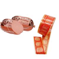 China Moistureproof Custom Logo Flexography Printing Plastic Sausage Casing 40um-80um for sale