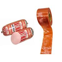 China food grade high shrinkage big size flexography printing beef casing for wholesale for sale
