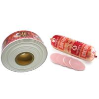 China Wate Based Ink Colorful Flexography Printed Sausage Casing For Meat Sausages for sale