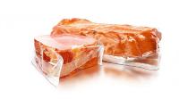 China Transparent Vacuum Sealed Food Packaging Bags 80-200μm Thickness with Custom Printing for Meat, Fish & Cheese for sale