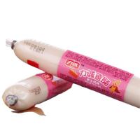 China Custom Logo Printed PVDC Sausage Casing Film 20-60um Thickness High Barrier Food Packaging Material for sale