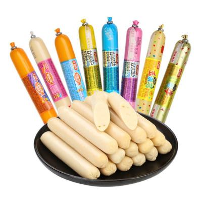 China Custom Printed PVDC Sausage Casing 20-60um Thickness for Fish Sausages with High Barrier Properties for sale