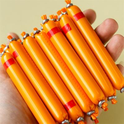China Custom Logo Printed High Barrier PVDC Sausage Casings 20-60um Thickness with FDA & ISO Certification for sale