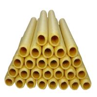 China Natural Color Collagen Sausage Casings 15mm to 34mm for Fried Smoked Sausages for sale