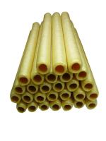 China Natural Color Collagen Sausage Casings 15mm to 34mm for Fried Smoked Sausages for sale
