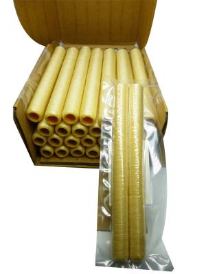 China Natural Color Collagen Sausage Casings 15mm to 34mm for Fried Smoked Sausages for sale