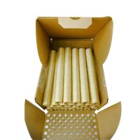 China Edible Collagen Sausage Casing 15mm to 36mm for Smoked Sausages 15m Strand for sale