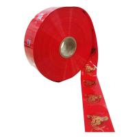 China Kingred Steam Cooking Customized Logo Print Plastic Sausage Casing for Sausages for sale