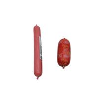 China Customized Logo Printed Food Grade Plastic Sausage Casing Heat Resistant for sale