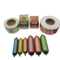 China Customized Logo Printed Steam Cooking Polyamide Plastic Sausage Casings for sale