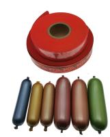 China Food Grade HALAL Certified Nylon Sausage Casing 40-180mm Custom Logo Printed for Smoked Meat Sausages for sale