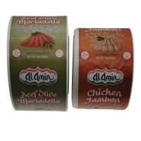 China Kingred Customized Brand Printing Matte Plastic Sausage Casings for Meat Packaging for sale