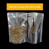 China One Side Transparent Opaque Aluminum Vacuum Bags 100mm-1200mm Width Food Packaging for sale