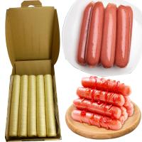 China Edible Collagen Sausage Casings 15mm to 32mm Ready to Use for Fried Sausages for sale