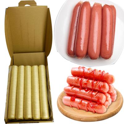 China Edible Collagen Sausage Casings 15mm to 32mm Ready to Use for Fried Sausages for sale