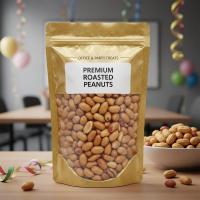 China Customized Moisture Proof Resealable Food Bag for Roasted Peanuts 10,000 PCS MOQ for sale
