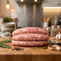 China Edible Collagen Sausage Casings 13mm Food Grade HALAL Certified Uniform Size Tender Taste Fresh Breakfast Sausage for sale