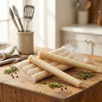 China Edible Collagen Sausage Casings 16mm Food Grade HALAL Certified Uniform Size Tender Taste Smoked Sausage for sale