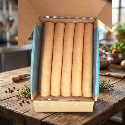 China Edible Collagen Sausage Casings 13mm Food Grade HALAL Certified Uniform Size Tender Taste Fresh Breakfast Sausage for sale