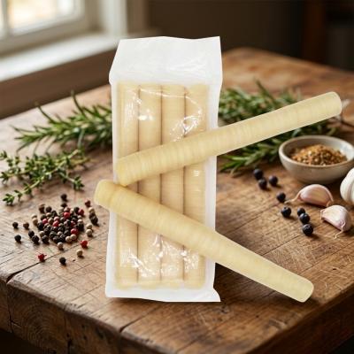 China Edible Collagen Sausage Casings 18mm Food Grade HALAL Certified Uniform Size Tender Taste Fresh Pork Sausage for sale